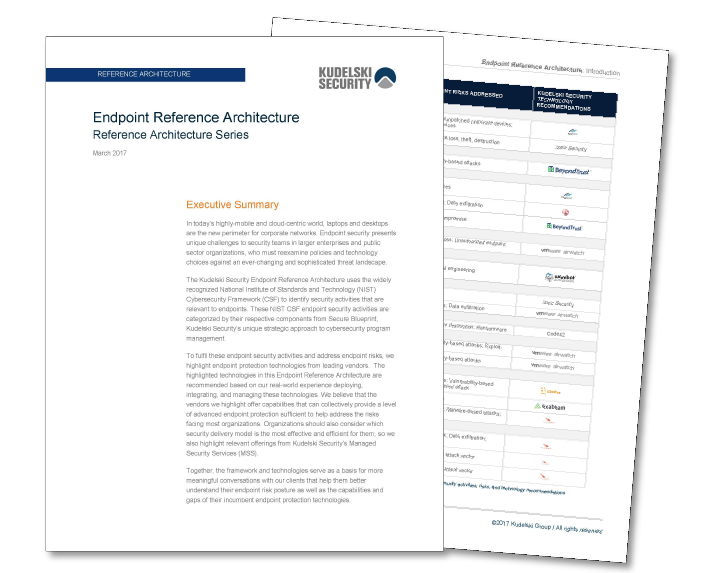 Kudelski Security Endpoint Reference Architecture